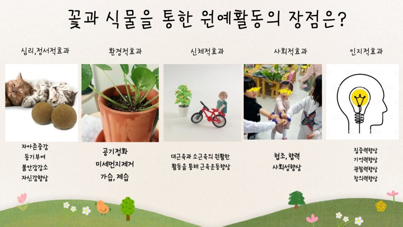 2025년 연간원예프로그램을 소개합니다 유치원원예체험활동 원예수업 원예키트 어린이집 유아 어린이 식물수업 꽃꽂이수업경기도