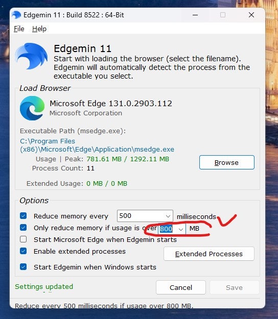 인터넷 램 사용량 제한 프로그램 FIREMIN -크롬, 엣지, 파이어폭스 램사용량 줄이기 유틸리티 : 네이버 블로그
