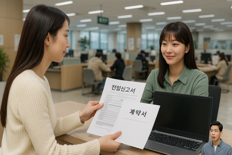 주택임대차계약 전월세 신고제 계도기간 종료 및 과태료 확정일자와 전입신고 네이버 블로그