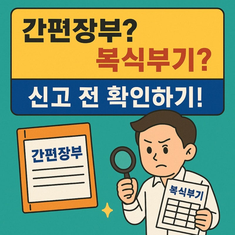 2025 종합소득세 신고 간편장부와 복식부기의무자라면 꼭 알아야 할 핵심정리 네이버 블로그
