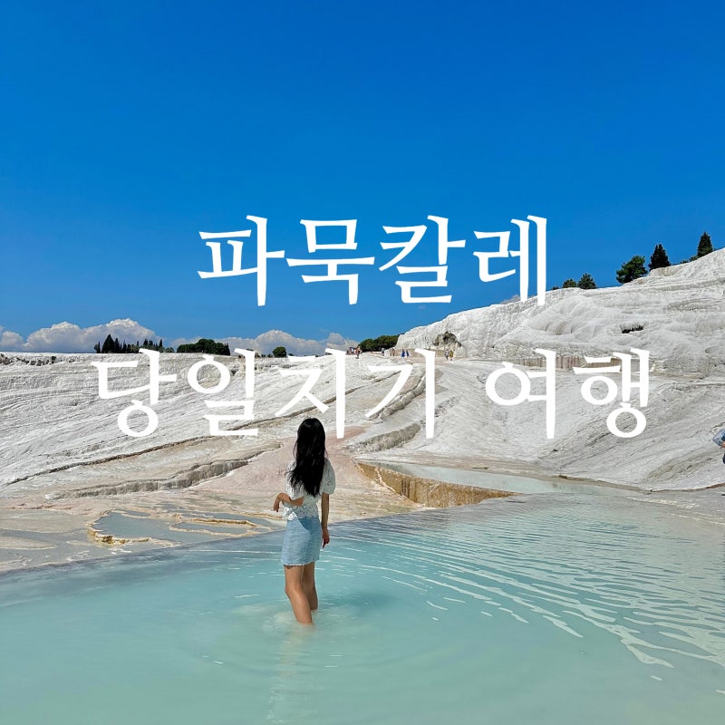 튀르키예 파묵칼레 당일치기 여행 코스 가는 법 입장료 사진 꿀팁 등 방문 후기 네이버 블로그