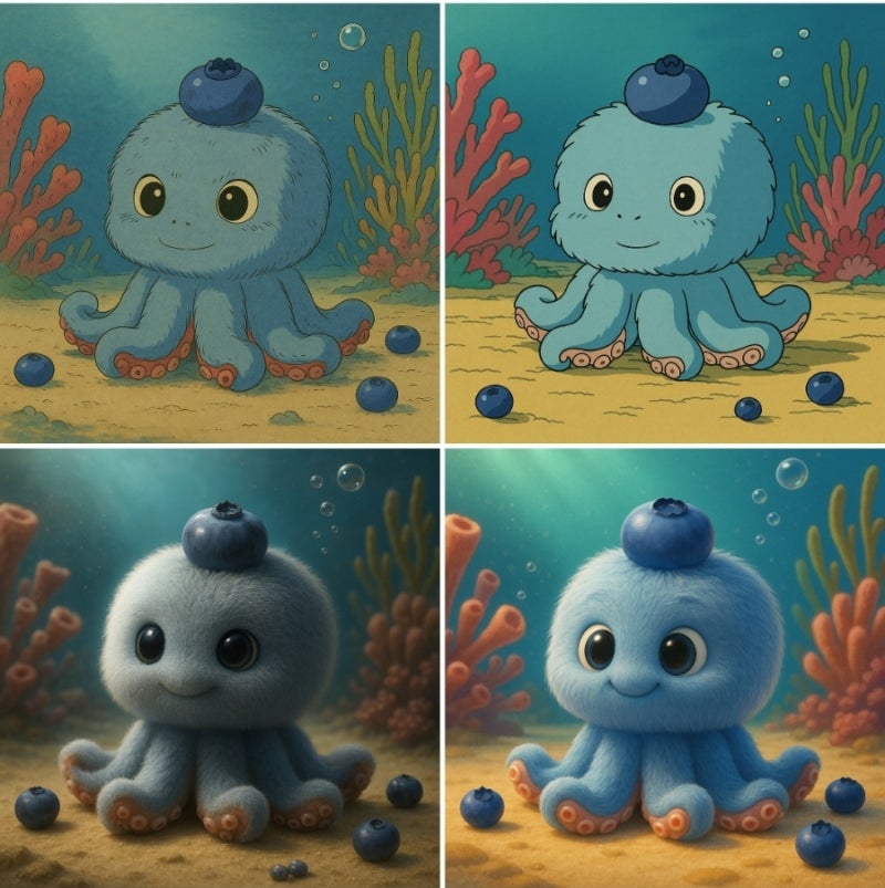 이탈리안밈 블루베리니 옥토푸시니, 블루베리 문어 알아보자 ( Blueberrinni Octopussini ) : 네이버 블로그