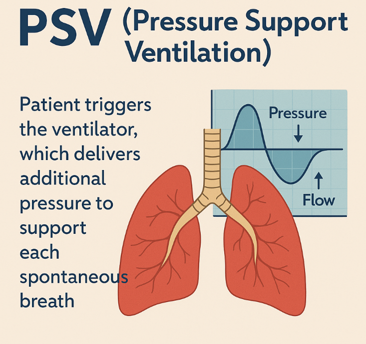인공호흡기(ventilator) mode | 종류별 모드, AC-VC, AC-PC, SIMV, CPAP, Spont, PSV ...