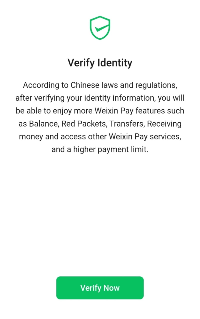 Weixin Pay 위쳇페이 사용법 (본인 인증, 카드 등록&해지) : 네이버 블로그