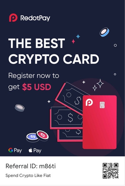 레돗페이(리닷페이 RedotPay) 스테이블 코인 테더 실물카드 신청, 애플페이 사용 후기 : 네이버 블로그