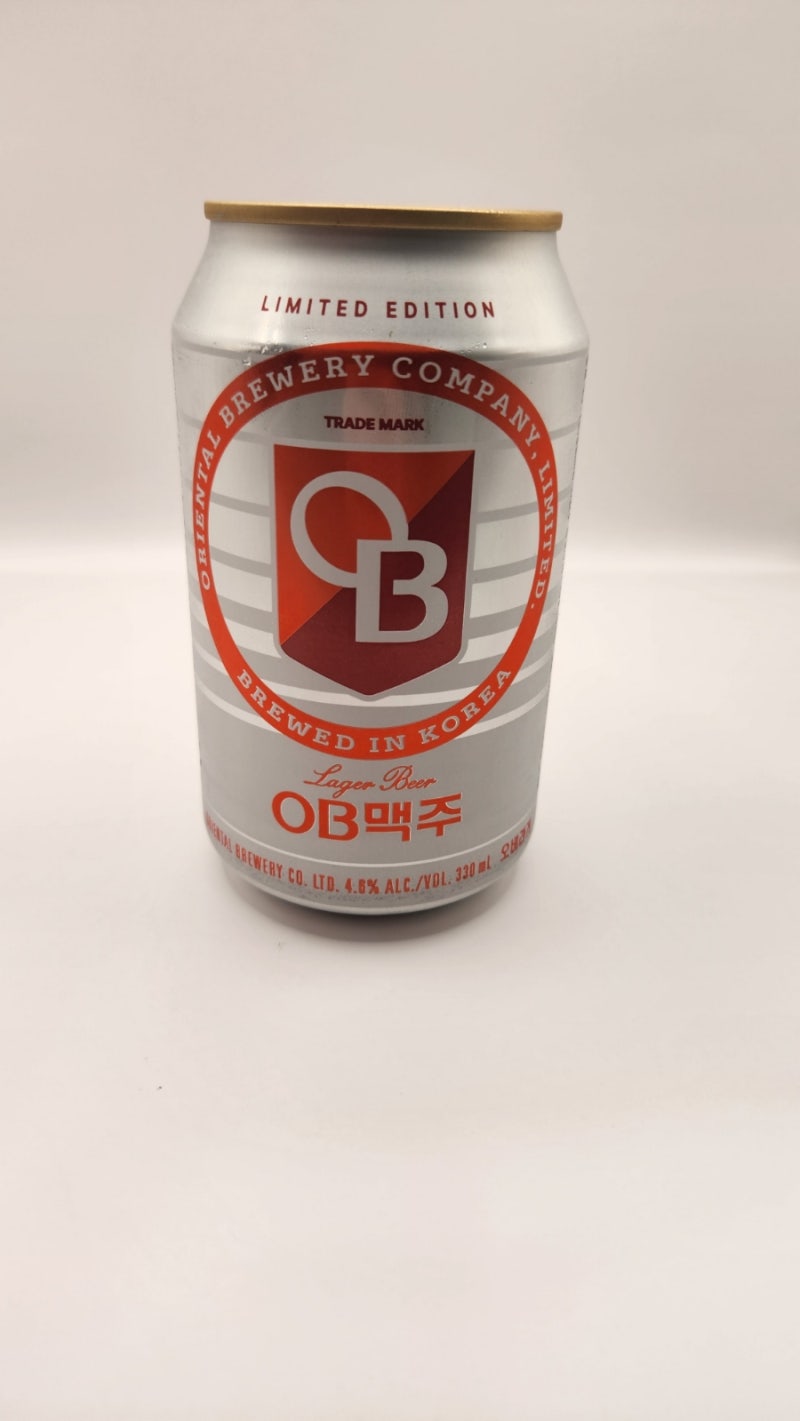 [한국 맥주] OB 라거 (OB Lager) 시음 후기 : 네이버 블로그