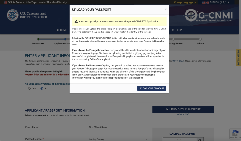 괌 여행 필수 서류 | G-CNMI ETA 비자면제 신청 방법 & 준비 꿀팁 : 네이버 블로그
