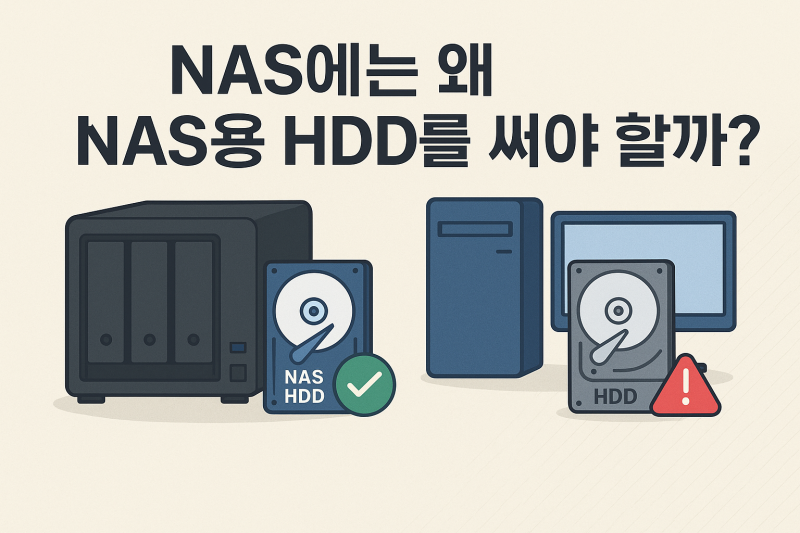 NAS 사용 시 NAS용 HDD를 사용해야 하는 이유 : 네이버 블로그