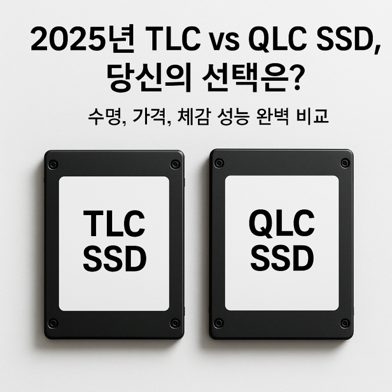 2025년 TLC vs QLC SSD, 당신의 선택은? 수명, 가격, 체감 성능 완벽 비교 : 네이버 블로그