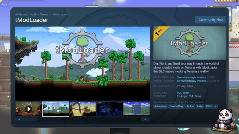 테라리아 1.4 이후 모드 추천 및 tModLoader 적용법 정리 : 네이버 블로그