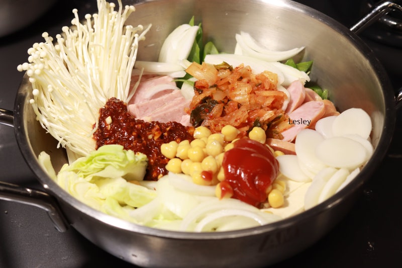부대찌개 황금 레시피 부대찌개 양념장 재료 만드는법 네이버 블로그