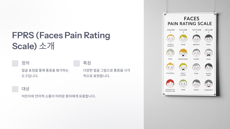 통증 사정 도구(NRS, FPRS, FLACC) 환자 통증 평가 살펴보기 : 네이버 블로그