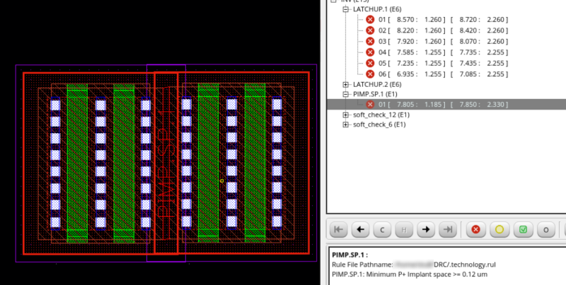 Cadence virtuoso layout editor 가이드: Inverter Layout (+DRC/LVS/PEX) - 2 ...