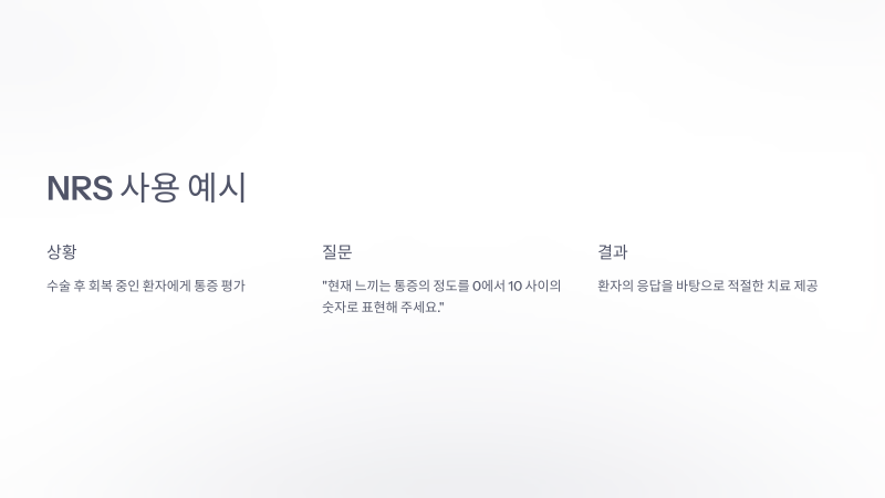 통증 사정 도구(NRS, FPRS, FLACC) 환자 통증 평가 살펴보기 : 네이버 블로그