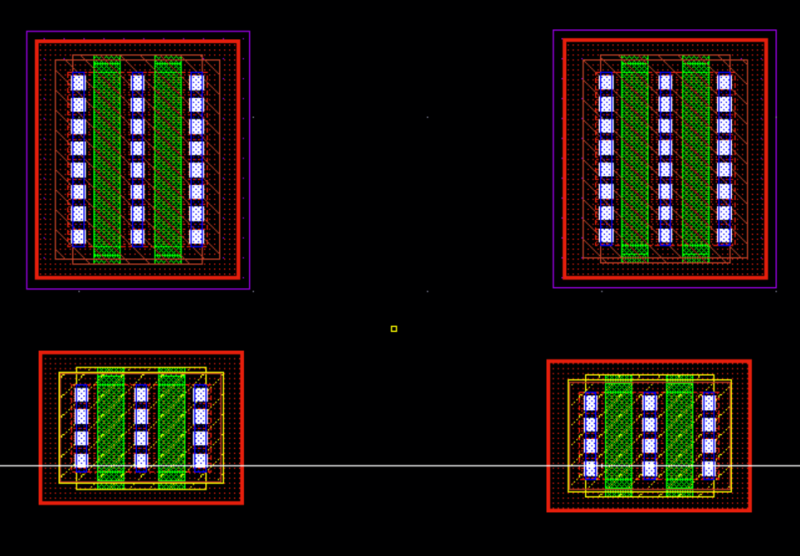 Cadence virtuoso layout editor 가이드: Inverter Layout (+DRC/LVS/PEX) - 2 ...