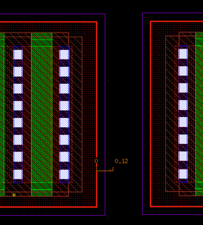 Cadence virtuoso layout editor 가이드: Inverter Layout (+DRC/LVS/PEX) - 2 ...