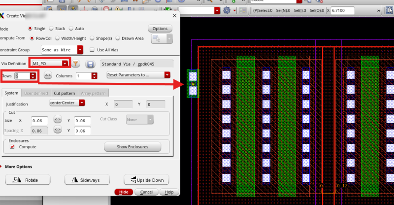Cadence virtuoso layout editor 가이드: Inverter Layout (+DRC/LVS/PEX) - 2 ...