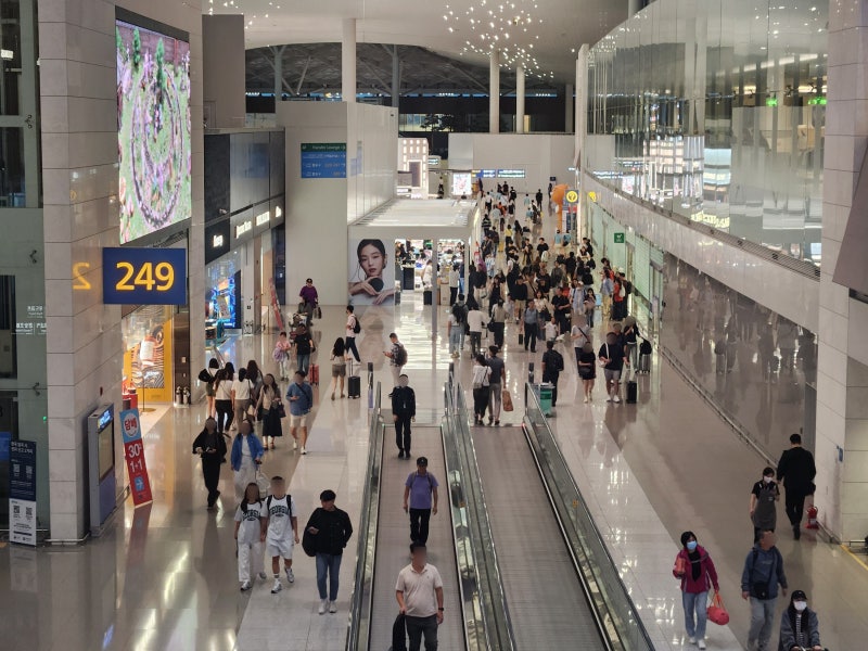 인천공항 스마트패스 대기 인원 빠른 출국 심사 등록 꿀팁 네이버 블로그