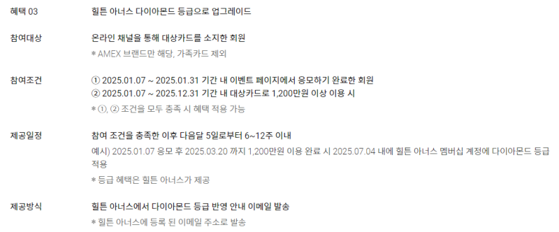 롯데 힐튼 아너스 아멕스 프리미엄 카드 발급 및 사용 이벤트hilton Honors Amex Premium Card