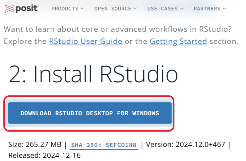 R데이터분석 RStudio 설치하기 : 네이버 블로그