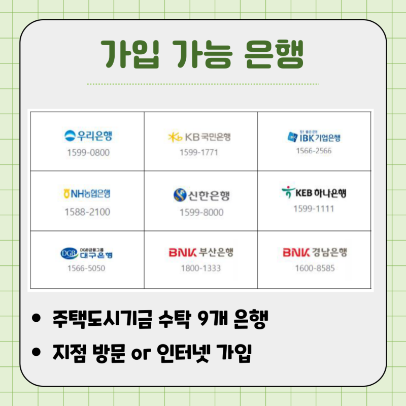 청년주택드림청약통장 자격되면 꼭 가입 해야하는 이유, KB국민은행 NH농협 ibk기업 무관 : 네이버 블로그