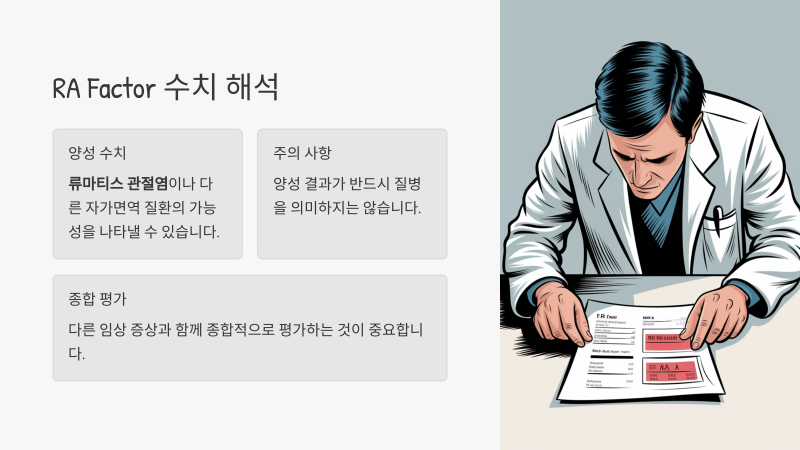 자가면역질환 RA factor 류마티스인자 수치 정상 범위 해석 방법 알아보기 : 네이버 블로그