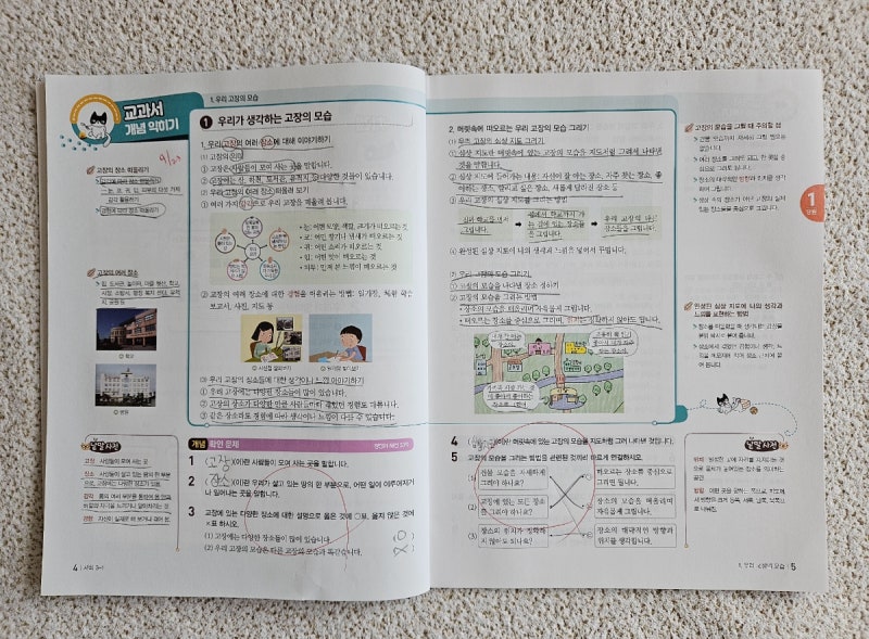 Ebs 만점왕 통합본 국어사회과학 3 1 초등 겨울방학대비 문제집 네이버 블로그