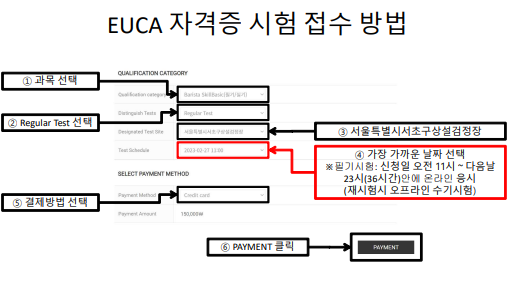 EUCA 국제바리스타자격증 필기 실기 시험 접수 방법 : 네이버 블로그