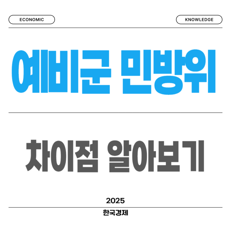 예비군 민방위 기간 연차별 훈련 내용까지 상세하게 네이버 블로그