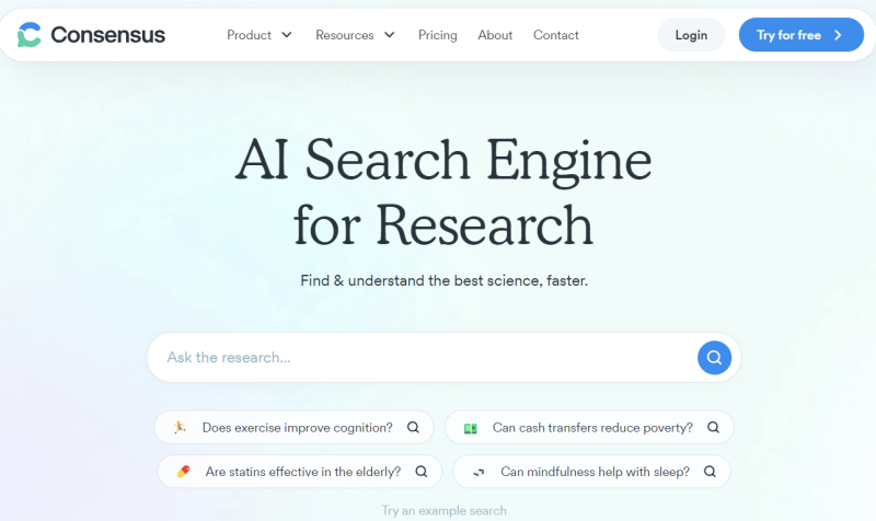 연구 논문을 위한 AI, Consensus 사용법 기초편 : 네이버 블로그