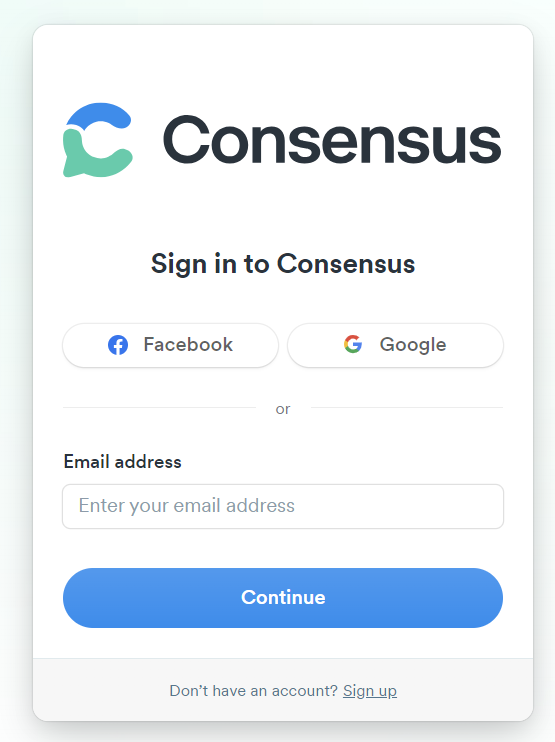 연구 논문을 위한 AI, Consensus 사용법 기초편 : 네이버 블로그