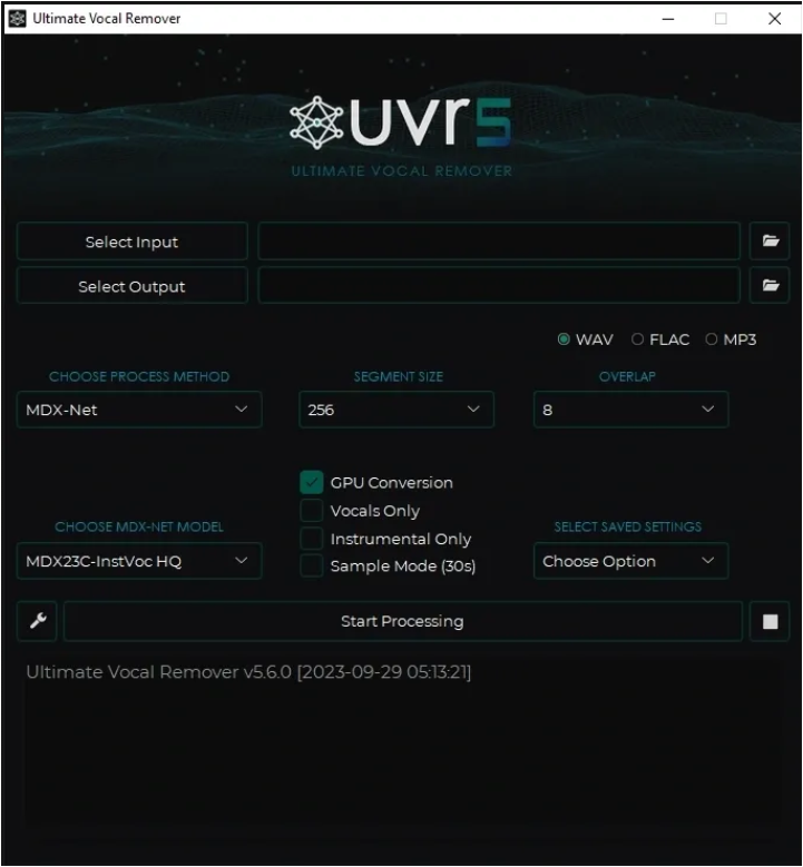 UVR5: 무료로 즐기는 전문적인 음원 분리 기술 : 네이버 블로그