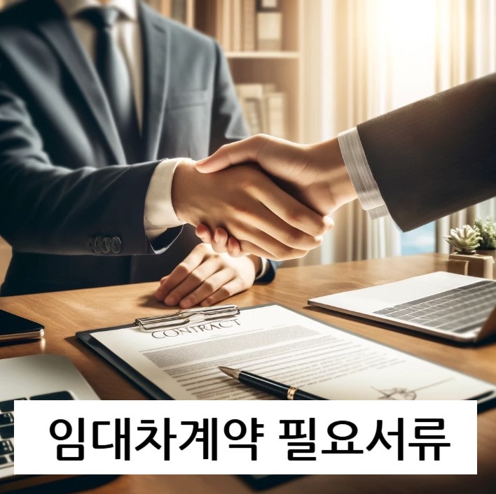 부동산 임대차 계약 임대인 임차인 필요서류 총정리 대리인 계약시 필요서류 추가 안내 네이버 블로그