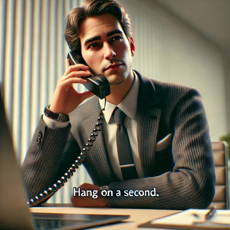 전화영어 hang up hang on 뜻 의미 알기 : 네이버 블로그