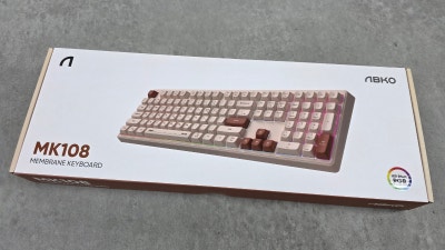 앱코 MK108 저소음 멤브레인 사무용 키보드 오트밀 내돈내산 구입후기 : 네이버 블로그