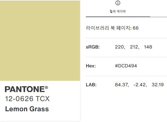 팬톤 컬러칩 색상표 2025/2026 패션 컬러 트렌드 15가지 (뉴욕 편) : 네이버 블로그