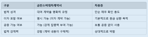 금전소비대차 뜻 계약서 발급 전 주의사항 및 원본 사본 양식 네이버 블로그