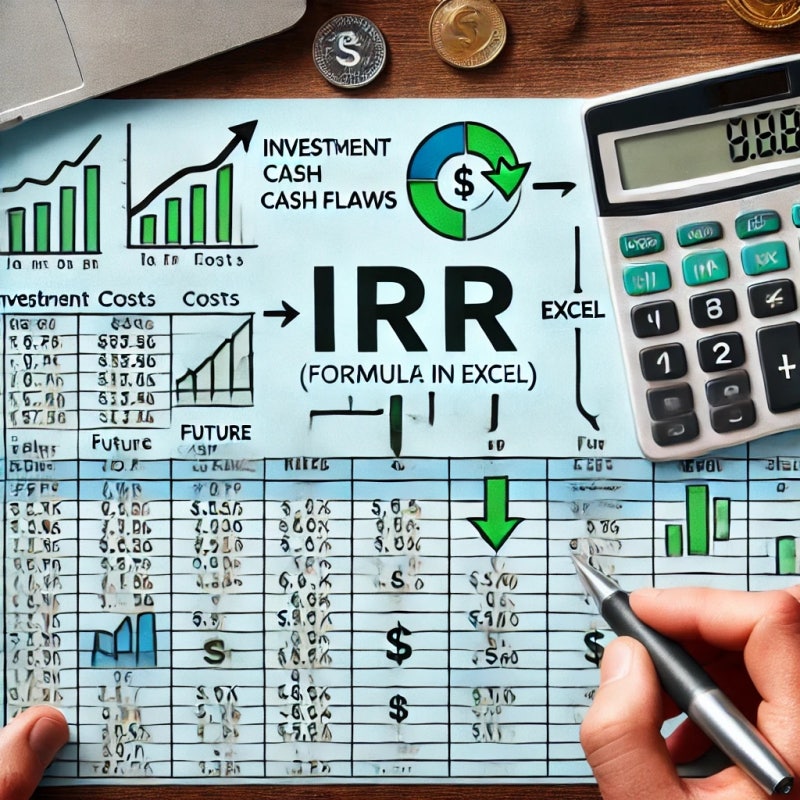 IRR(내부수익률) 개념과 엑셀 계산 방법 쉽게 이해하기 : 네이버 블로그