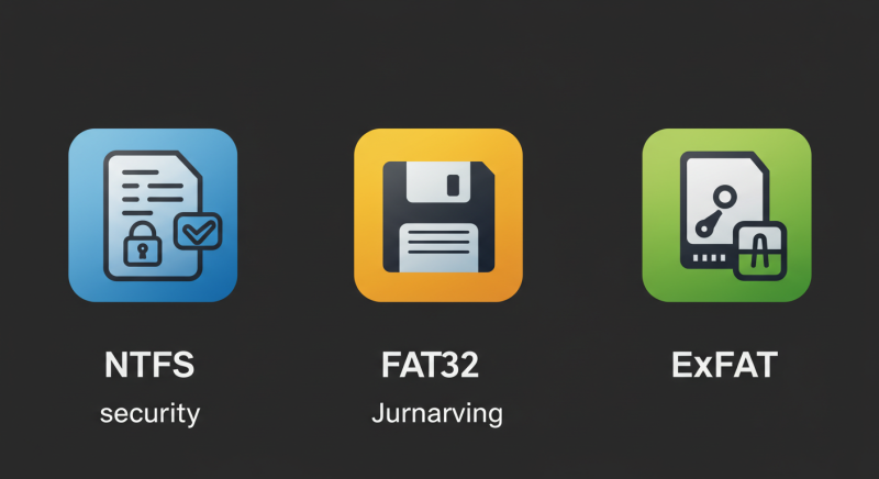 USB 포맷 방법 따라하기 NTFS FAT32 exFAT 차이와 선택 팁 정리 : 네이버 블로그