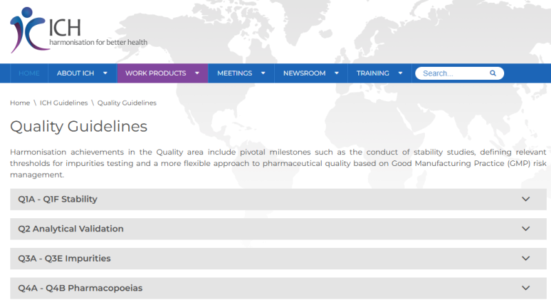 [ICH Q Guidelines] 2. ICH Quality Guidelines 개요 (Q 시리즈) : 네이버 블로그