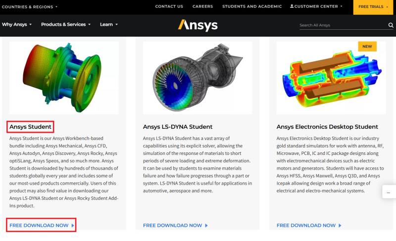 1. ANSYS 학생용 프로그램 다운로드 및 설치 방법(ANSYS 2024 R2 Free Student Software ...