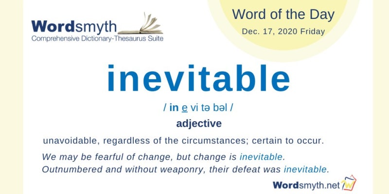 unavoidable thesaurus