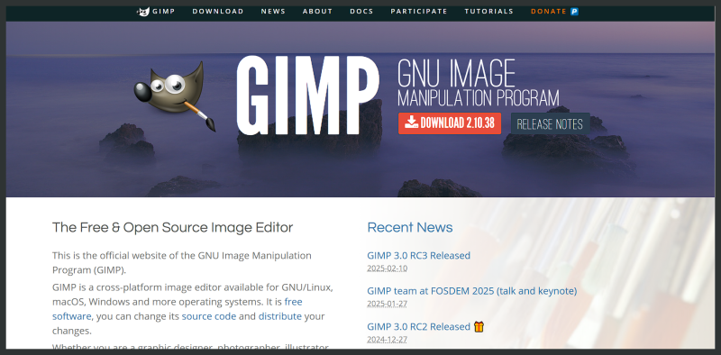 GIMP(김프) 다운로드 및 사용법: 무료 사진 편집 프로그램 : 네이버 블로그