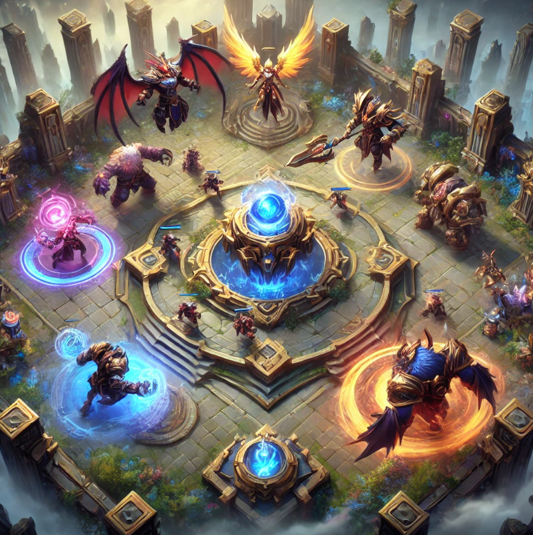 MMORPG 뜻, MOBA 게임과의 비교 및 차이점, 공통점 : 네이버 블로그