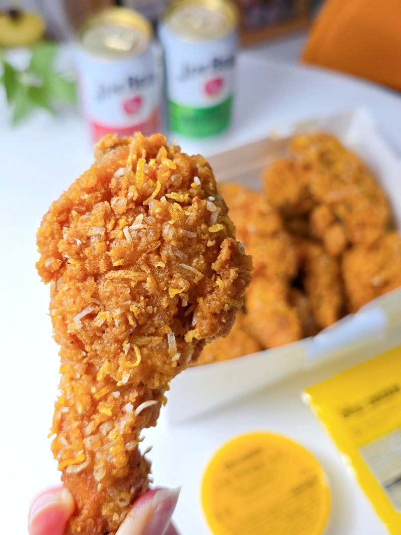 Bhc 치킨 메뉴 가격 콰삭킹 신메뉴 내돈내산 후기 네이버 블로그