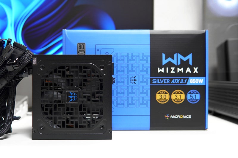 마이크로닉스 WIZMAX 850W 80PLUS 실버 ATX3.1 파워 추천 : 네이버 블로그