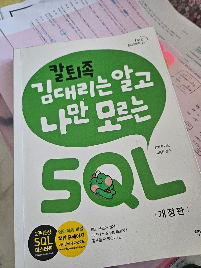 2024년 55회차 SQL 개발자 / SQLD 독학 합격후기! (2025 SQLD 시험 일정, SQLD 개념 자료 및 공부법 ...