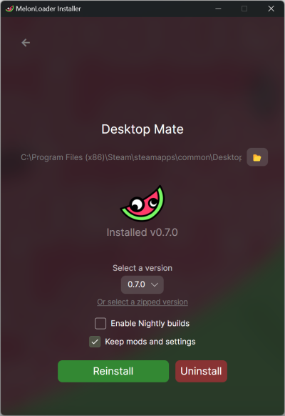 Desktop Mate 데스크탑 메이트 커스텀 아바타 모드 설치 방법 : 네이버 블로그