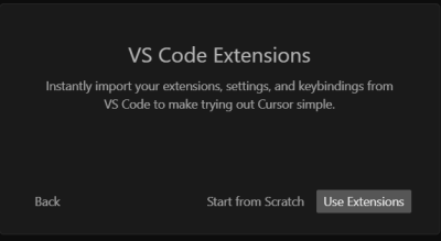 Cursor AI IDE 설치 VSCode Extension 확장 프로그램 불러오기 Cursor 기본 사용법 : 네이버 블로그