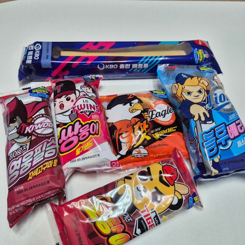 삼립 KBO빵 9 종류 크보빵 롯데 제외된 이유 : 네이버 블로그